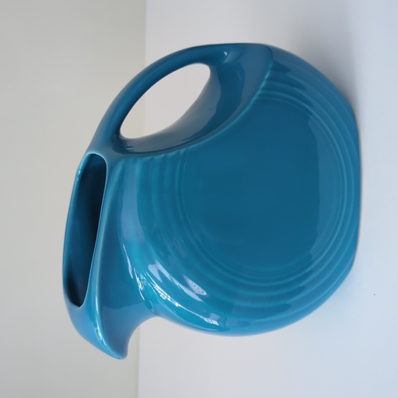 Fiesta | Dining | Fiesta Ware Peacock Blue Pitcher Large 725 Disc ...
